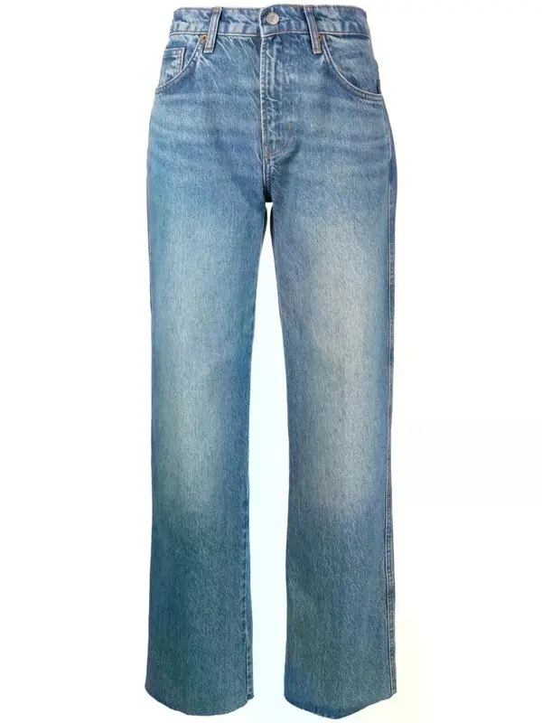 REFORMATION Val 90s Mid-rise Straight Jeans