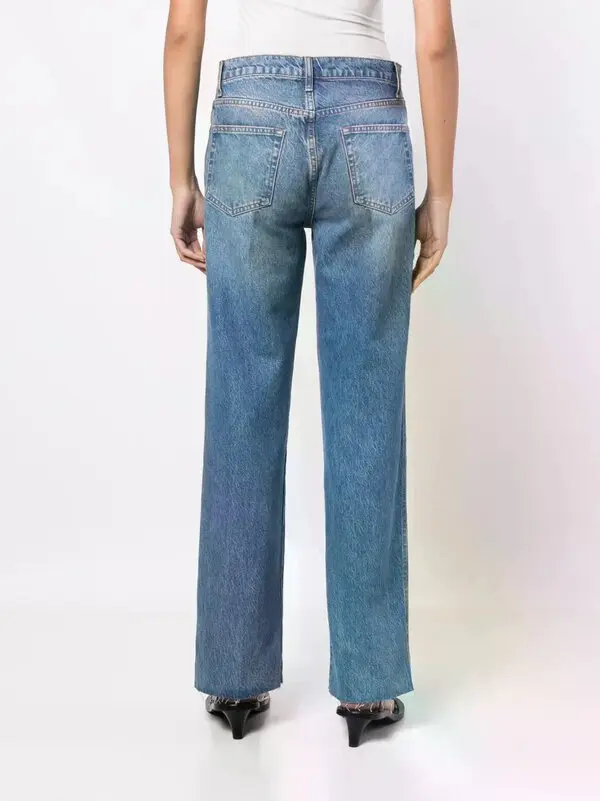 REFORMATION Val 90s Mid-rise Straight Jeans
