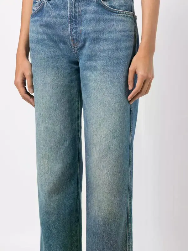 REFORMATION Val 90s Mid-rise Straight Jeans