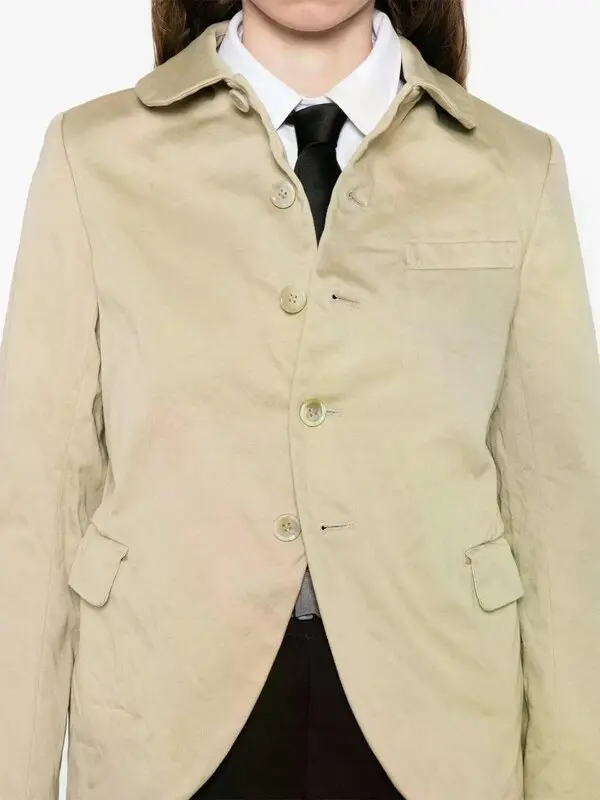 Comme Des Garçons Cotton Blazer