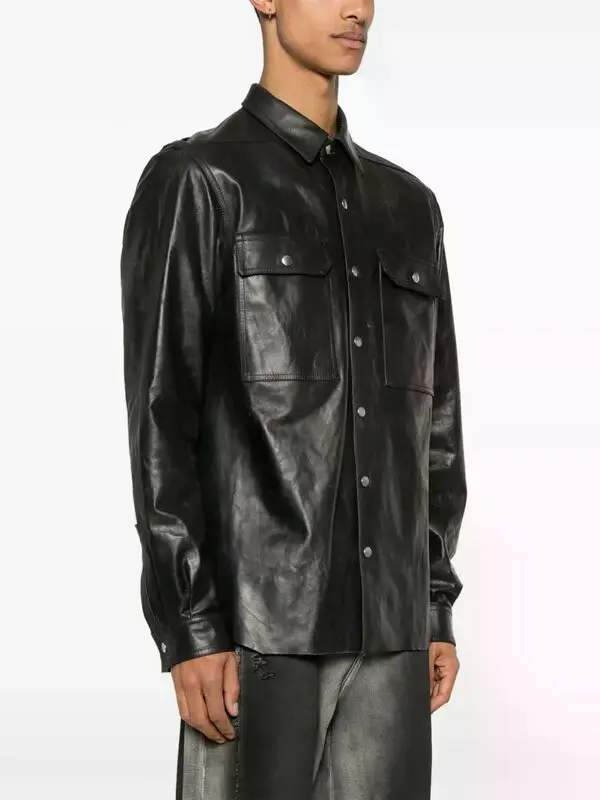 Rick Owens Leather Jacket