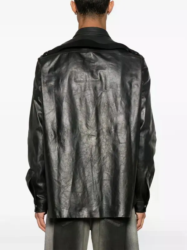 Rick Owens Leather Jacket