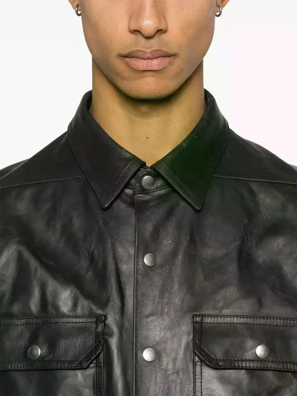 Rick Owens Leather Jacket