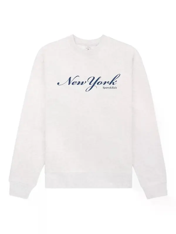 SPORTY & RICH New York" Logo Sweatshirt