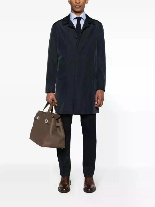 Corneliani Buttoned Raincoat