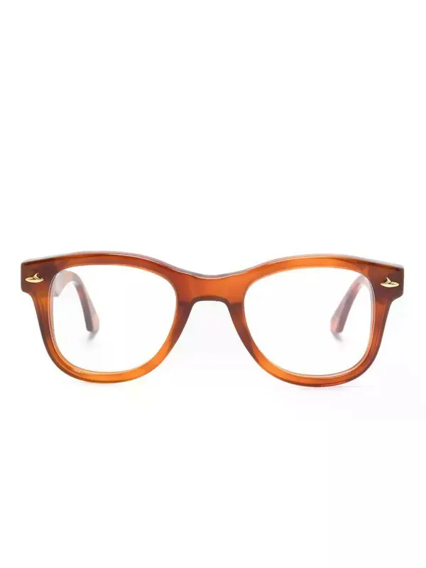 SESTINI EYEWEAR Tortoiseshell Round-frame Glasses - Brown
