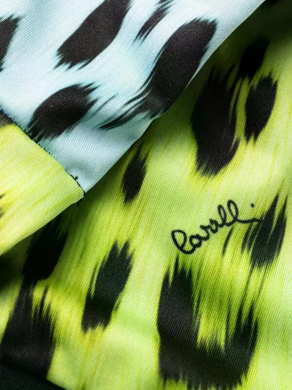 Roberto Cavalli Leopard-print Bikini Bottoms