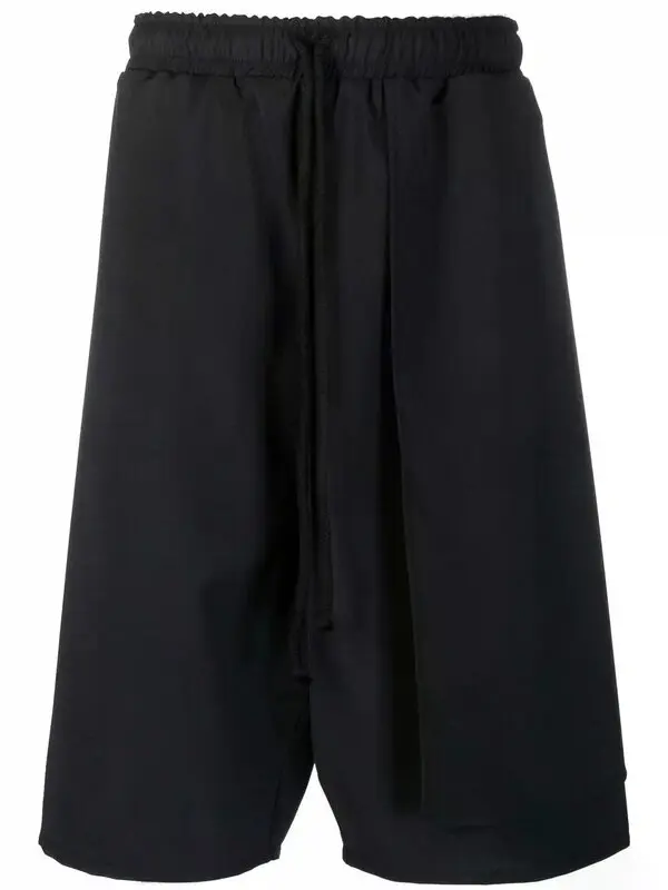 Alchemy Fashions Drop-crotch Panelled Shorts