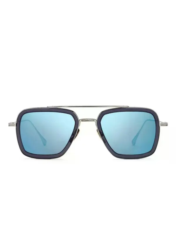 Dita Geometric Sunglasses With Double Bridge