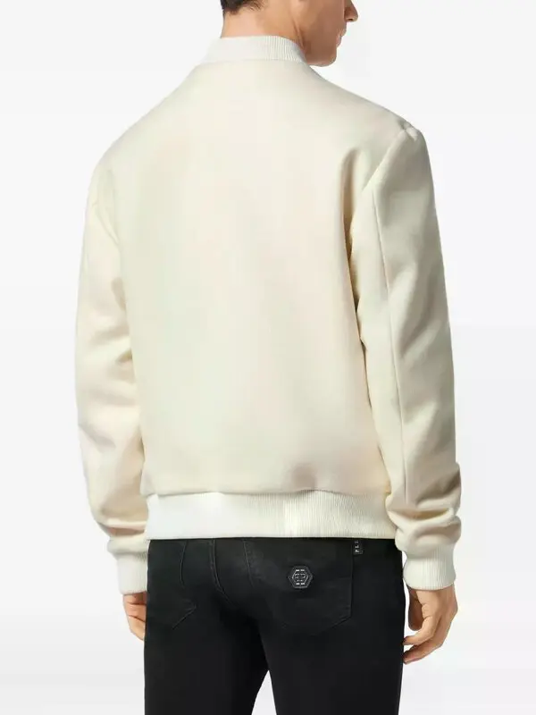 Philipp Plein Rhinestone-embellished Bomber Jacket