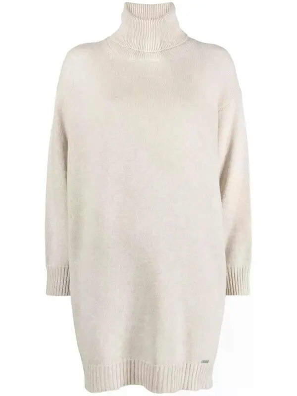 Kiton Roll-neck Cashmere Dress