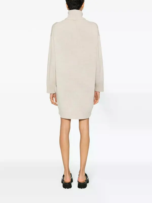 Kiton Roll-neck Cashmere Dress
