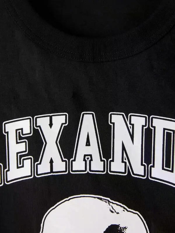 Alexander McQueen Skull Logo-print T-shirt