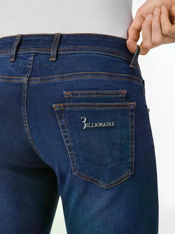 BILLIONAIRE Low-rise Straight-leg Jeans