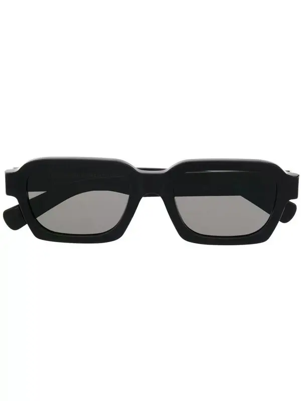 RETROSUPERFUTURE Rectangle Frame Sunglasses - Black