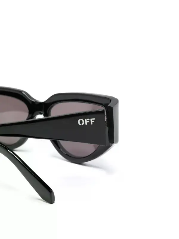 Off-White Seward Cat-eye Sunglasses - Black