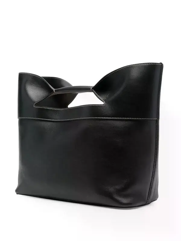 Alexander McQueen Logo-print Tote Bag - Black