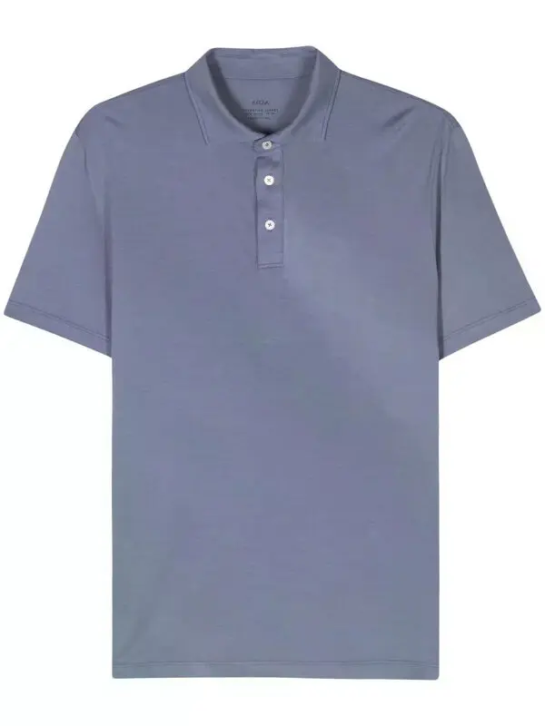 Altea Greg Jersey Polo Shirt - Blue