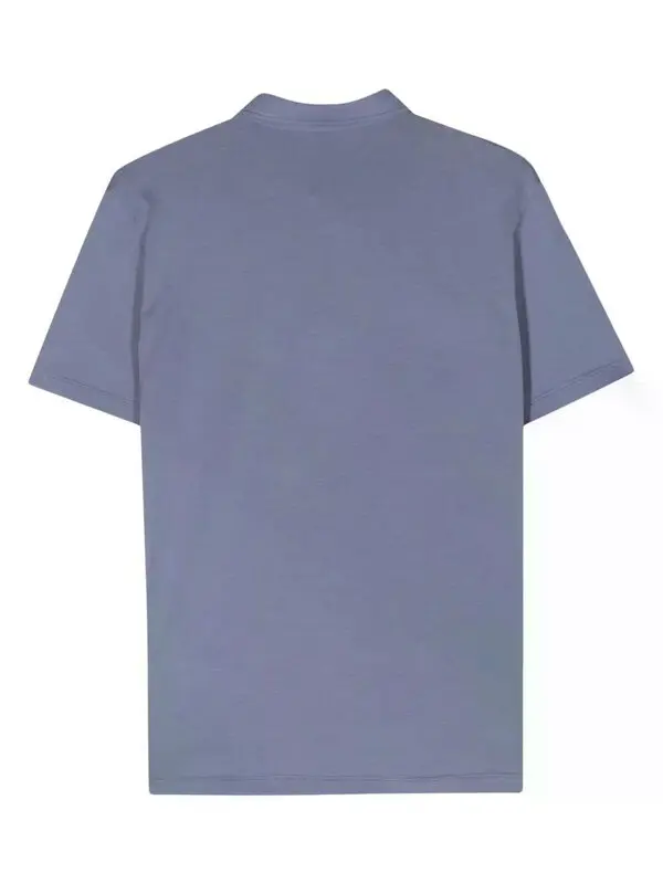 Altea Greg Jersey Polo Shirt - Blue