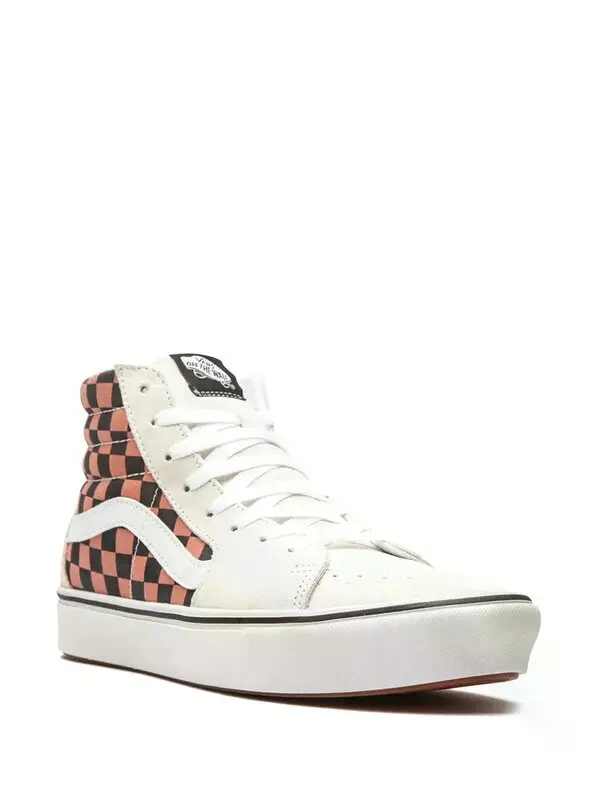 VANS Sk8-hi Comfycush Mixed Media Sneakers - Neutrals