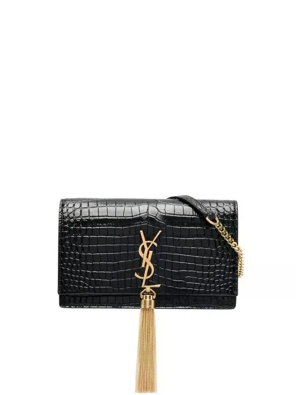 Saint Laurent Kate Monogram Tassel Bag