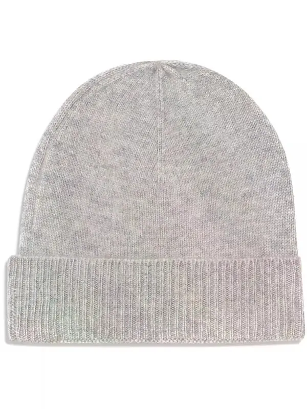 Brooks Brothers Cashmere Beanie - Grey
