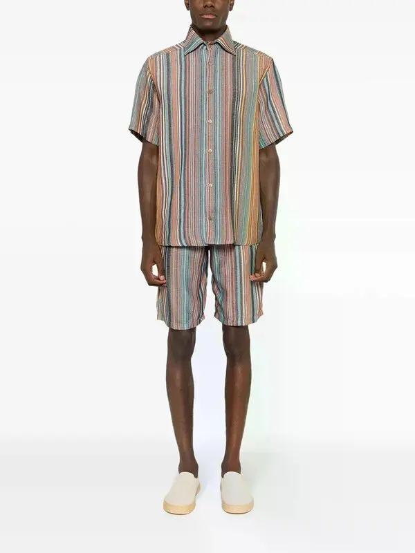AMIR SLAMA Jacquard T-shirt