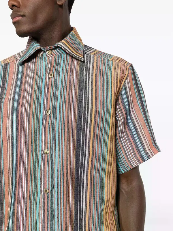 AMIR SLAMA Jacquard T-shirt
