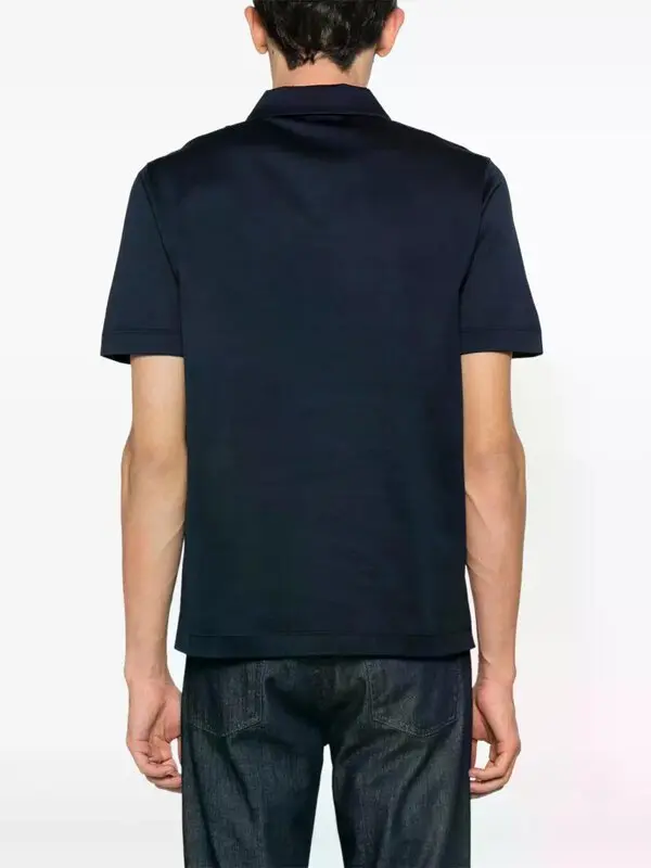Canali Jersey Polo Shirt