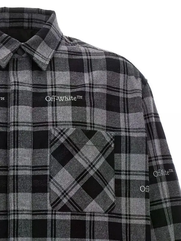 Off-White Checked Shirt