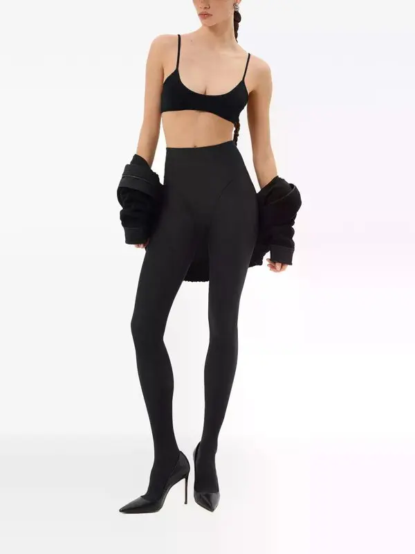 ANNAFOXY Panelled Design Tights