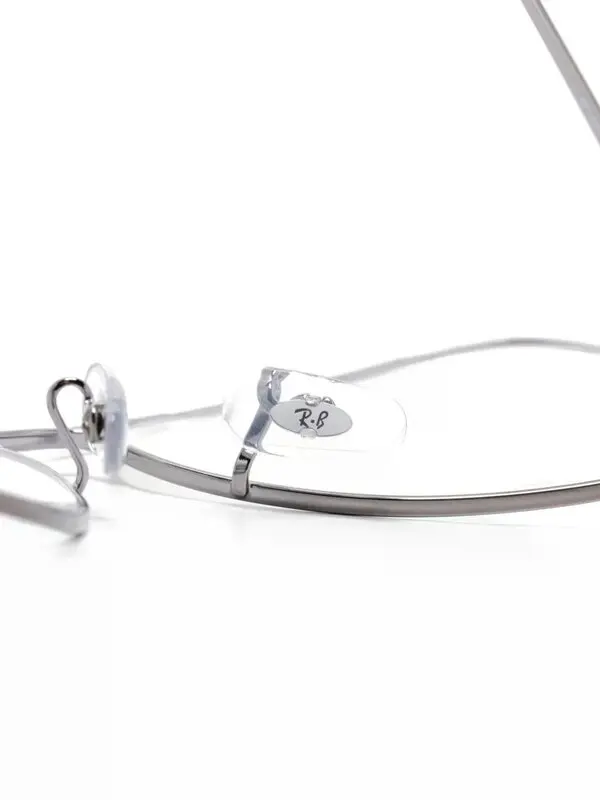 Ray-ban Aviator Frame Glasses - Silver