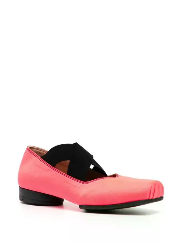 UMA WANG Crossover-strap Ballerina Shoes