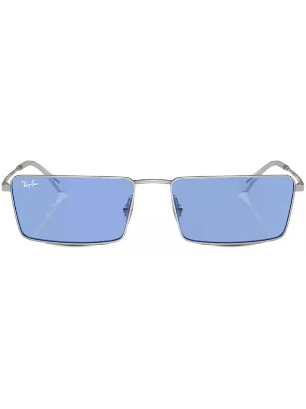 Ray-ban Rectangle-frame Sunglasses - Silver