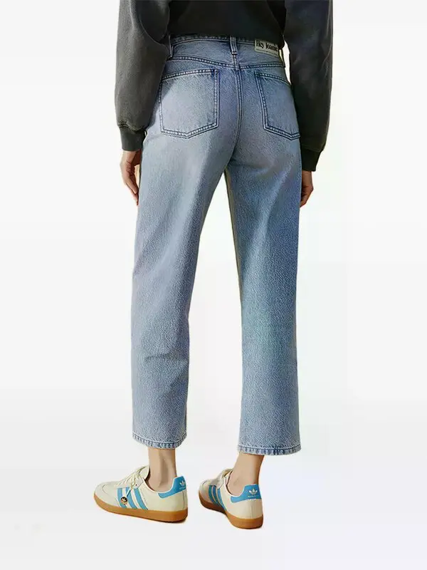 HEY JOANIE Logo-patch Jeans