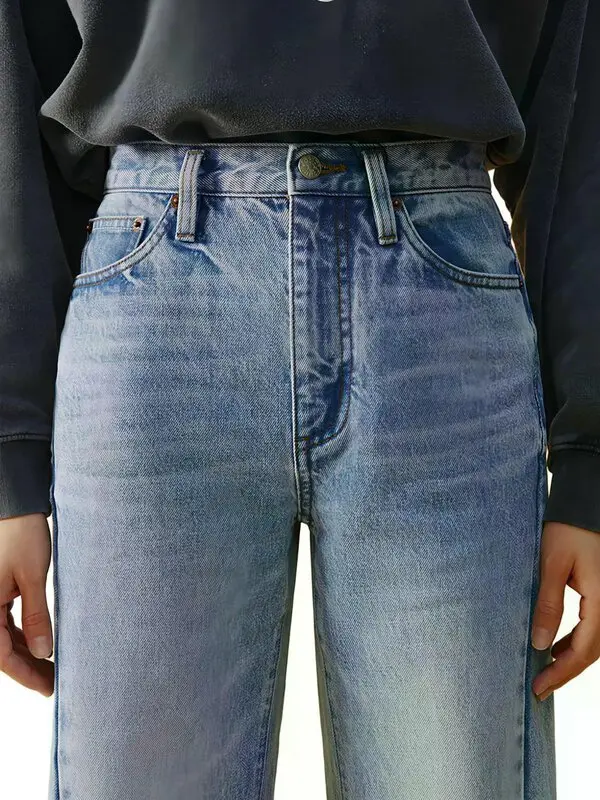 HEY JOANIE Logo-patch Jeans