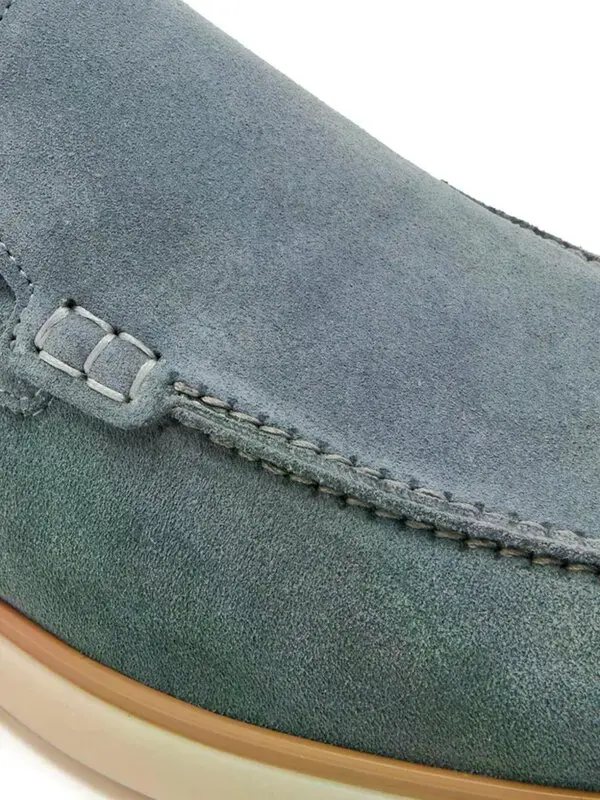Magnanni Suede Loafers - Blue