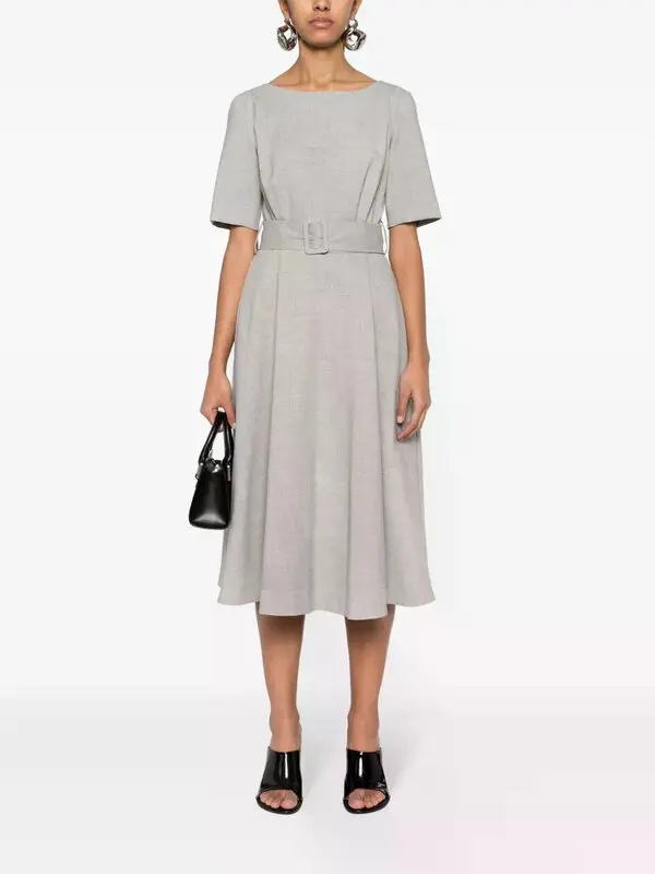 P.a.r.o.s.h Dart-detail A-line Dress