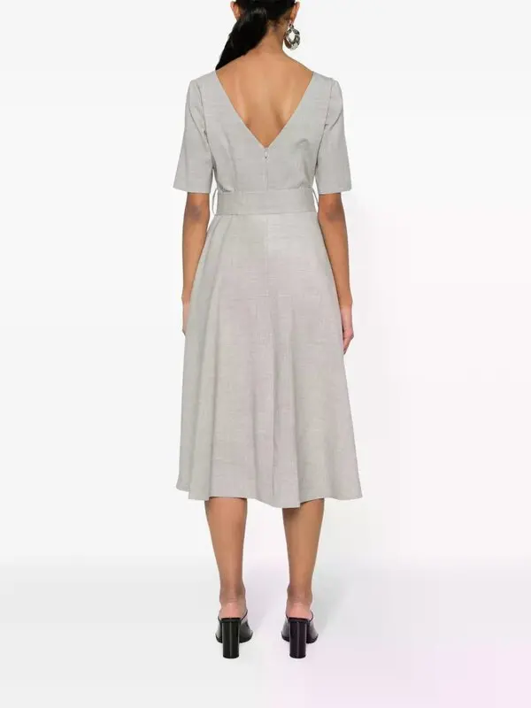 P.a.r.o.s.h Dart-detail A-line Dress