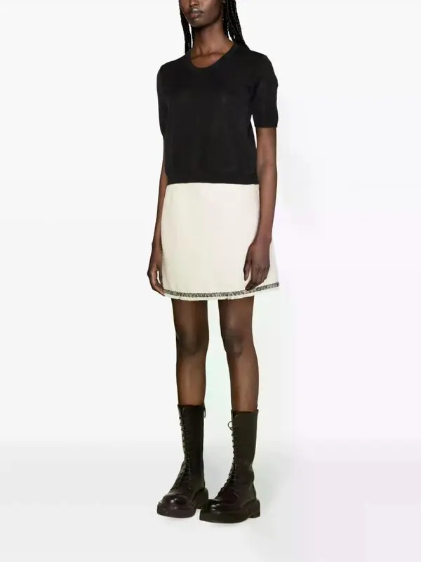 Moncler Logo-patch Short-sleeve Jumper