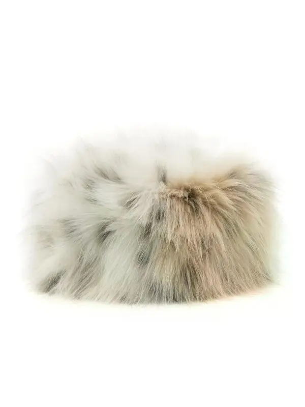 UNREAL FUR Natasha Faux-fur Hat - Neutrals