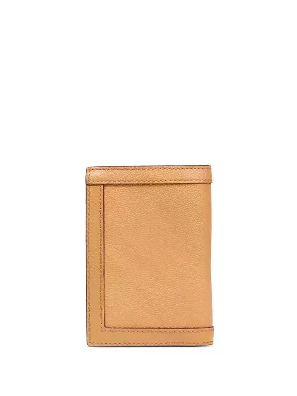 LANCEL Charlie Leather Wallet - Neutrals