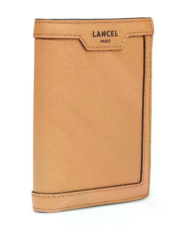 LANCEL Charlie Leather Wallet - Neutrals
