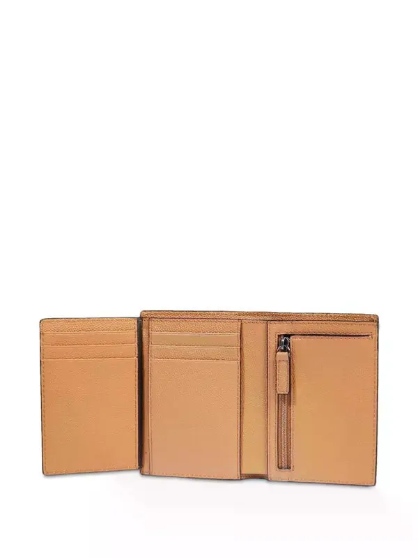 LANCEL Charlie Leather Wallet - Neutrals