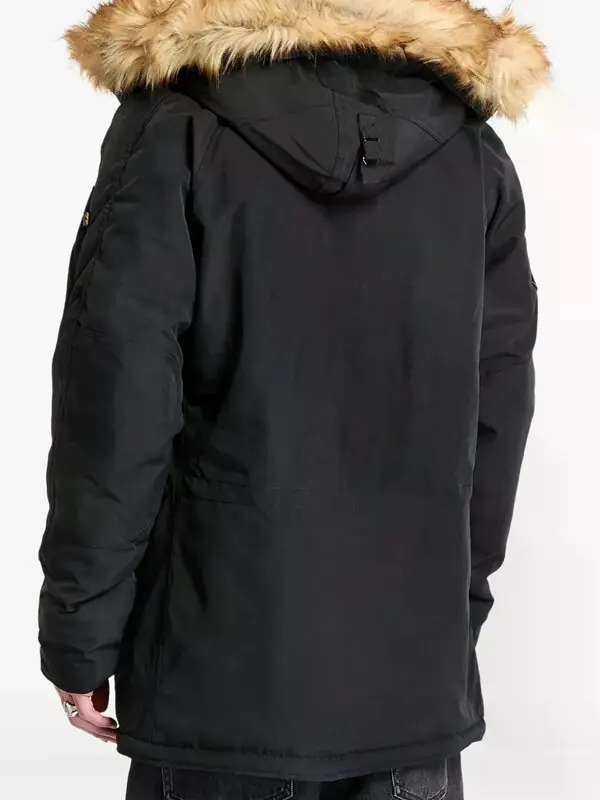 Alpha Industries Explorer Fur-trimmed Parka Jacket