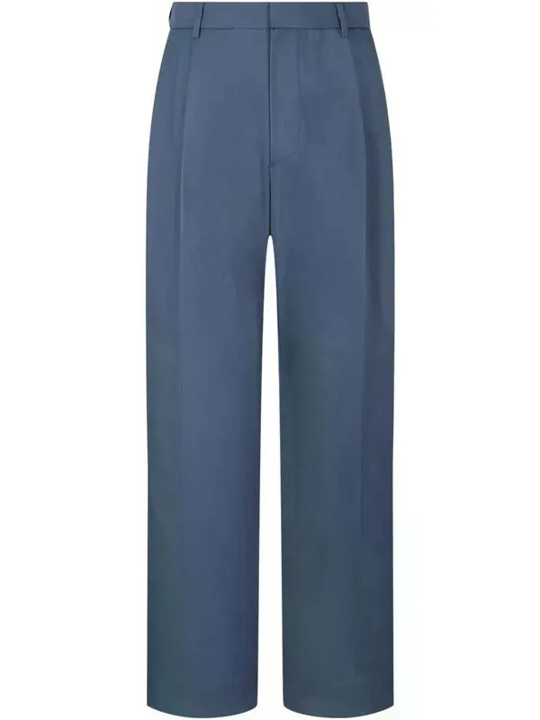 STUDIO TOMBOY Pintuck-detail Trousers - Blue
