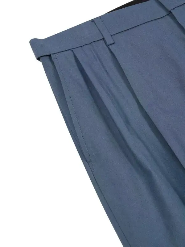 STUDIO TOMBOY Pintuck-detail Trousers - Blue