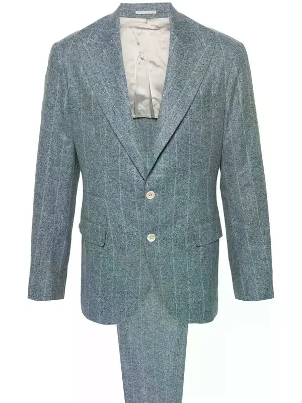 Brunello Cucinelli Pinstripe Tailored Suit