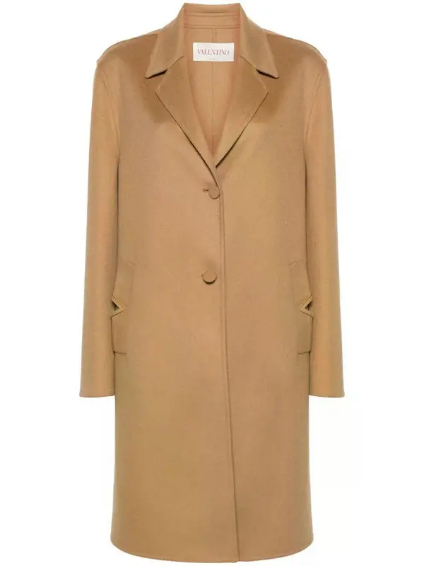 Valentino Garavani Vlogo Felted Coat