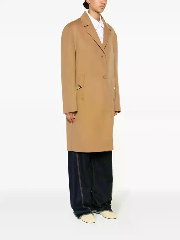 Valentino Garavani Vlogo Felted Coat